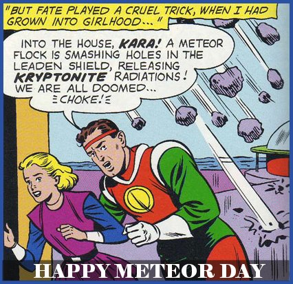 Meteor Day Card * Free Meteor Day Card * Meteor Day Day Greeting Cards ...